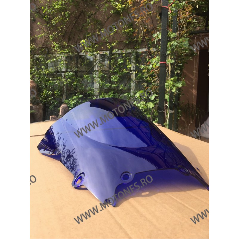R6 1998 1999 2000 2001 2002 Parbriz Double Bubble Culoare :ALBASTRU YAMAHA