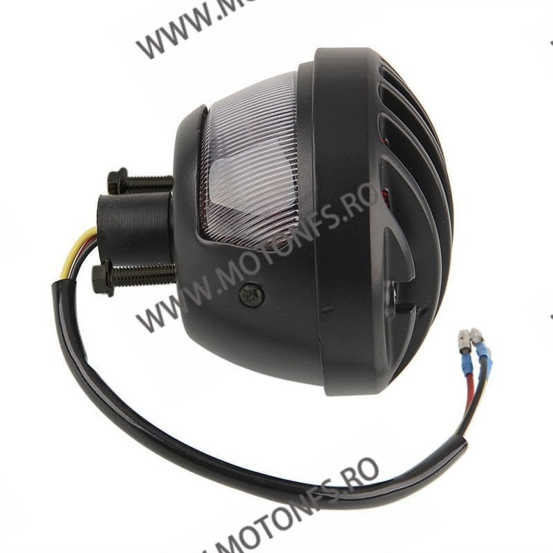 Suport numar inmatriculare moto lateral Stop Lateral Frana / Lampa ...
