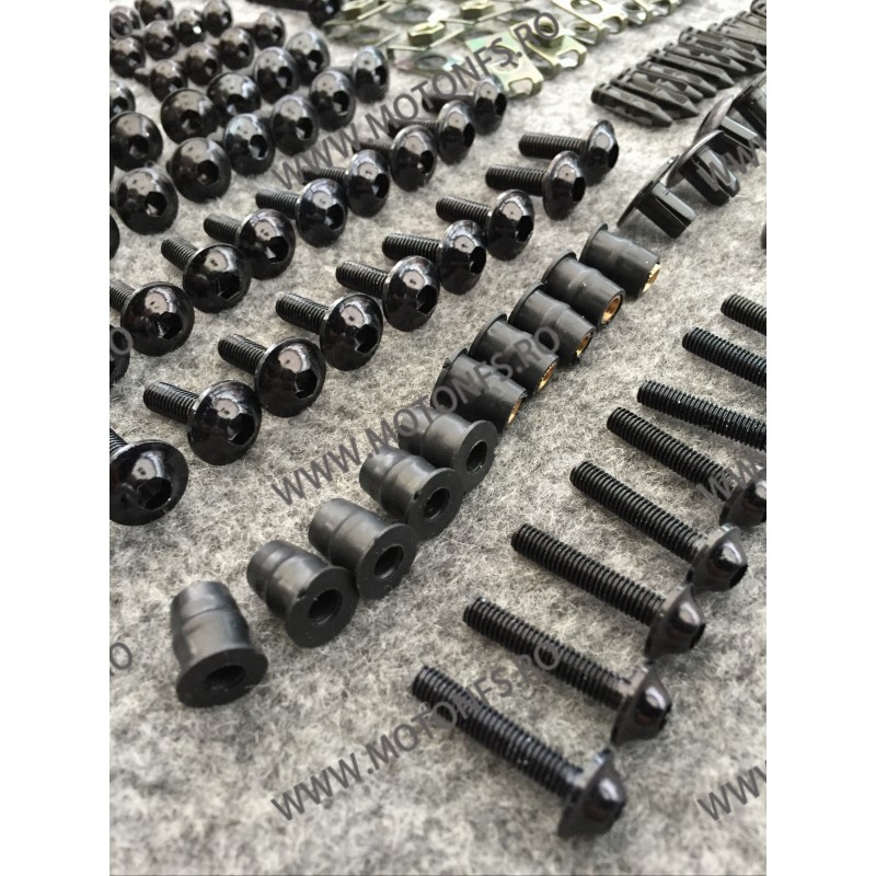 Set 223pcs Suruburi Carene +Suruburi parbriza+ clipsuri+distantiere ...