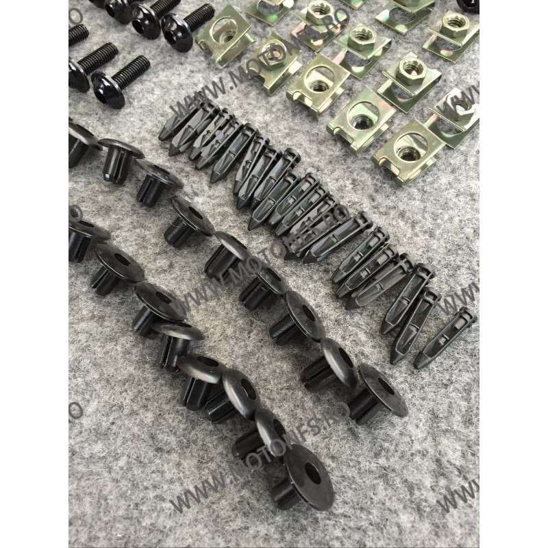 Set 223pcs Suruburi Carene +Suruburi parbriza+ clipsuri+distantiere ...