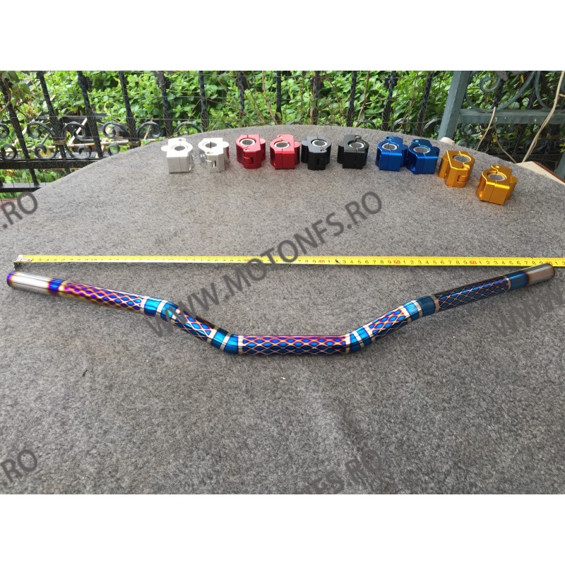 Ghidon Universal moto ／Cafe Racer Chopper Dragstyle Dragbar 22mm 8HSWH