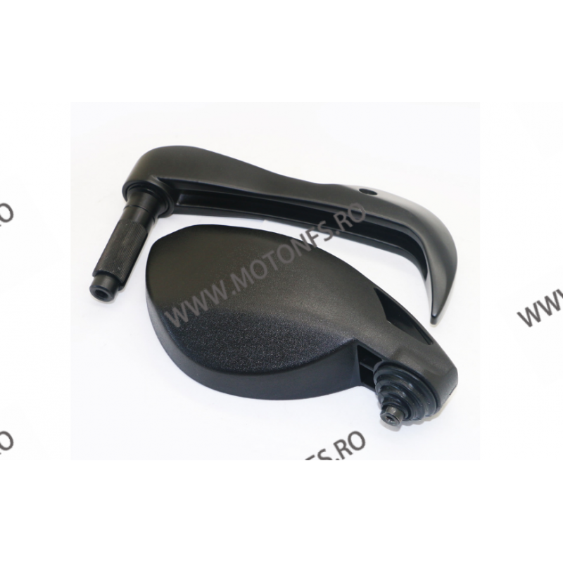 Set 2 oglinzi retrovizoare Reglabil moto ATV cap ghidon Protectie ...