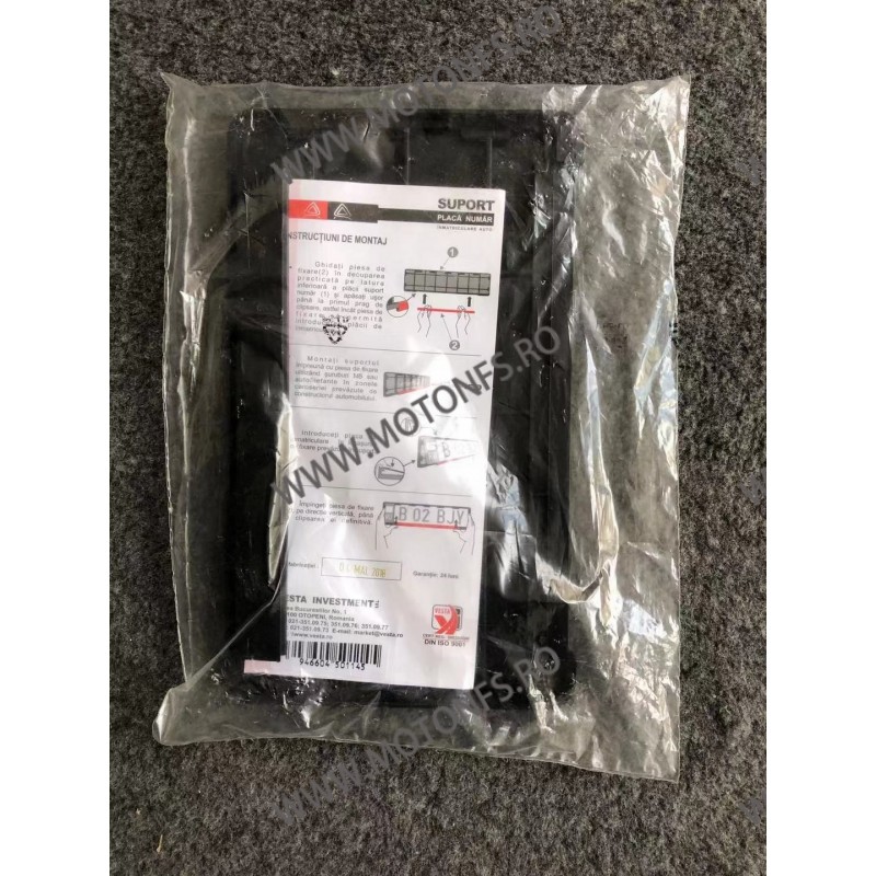 Suport Placa numar Suport numar inmatriculare Moto motocicleta scuter ...