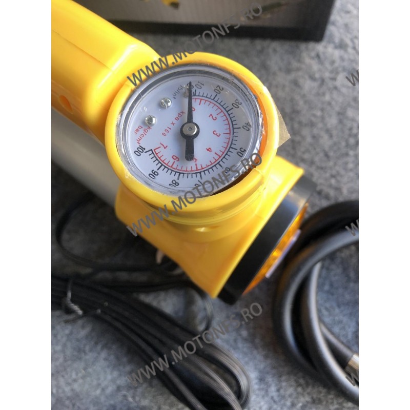 Compresor Aer Un Cilindru Auto / Moto Umflat Roti Carcasa Metalica ...