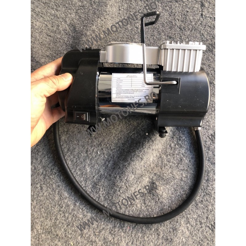 Compresor Aer Un cilindru Auto / Moto Umflat Roti Carcasa Metalica ...