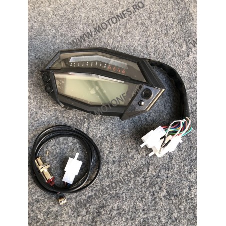 Universal 7-Color LCD Motorcycles Kilometraj Kawasaki Z1000 Speedometer ...