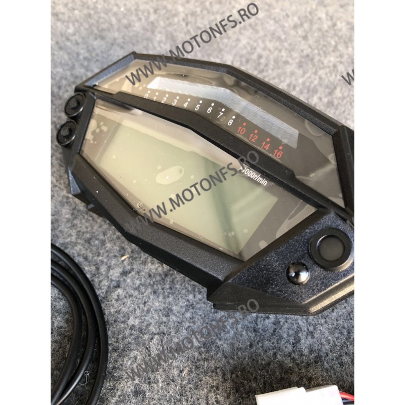 Universal 7-Color LCD Motorcycles Kilometraj Kawasaki Z1000 Speedometer ...