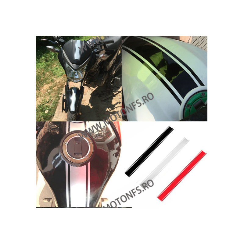 50cm x 4.5cm Autocolant / Sticker Moto / Auto Reflectorizante Stikere ...