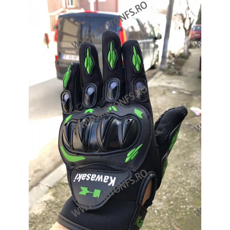 Manusi Kawasaki - negru M - L - XL