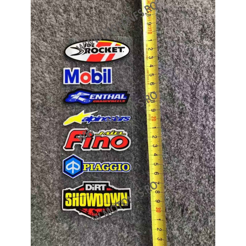 Set Autocolant / Stickere Pentru Moto ATV Joe Rocket Mobil Enthal ...