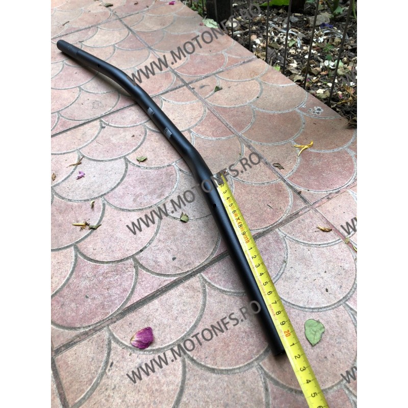 22mm Ghidon Universal Negru moto Cafe Racer Chopper Dragstyle Dragbar ...