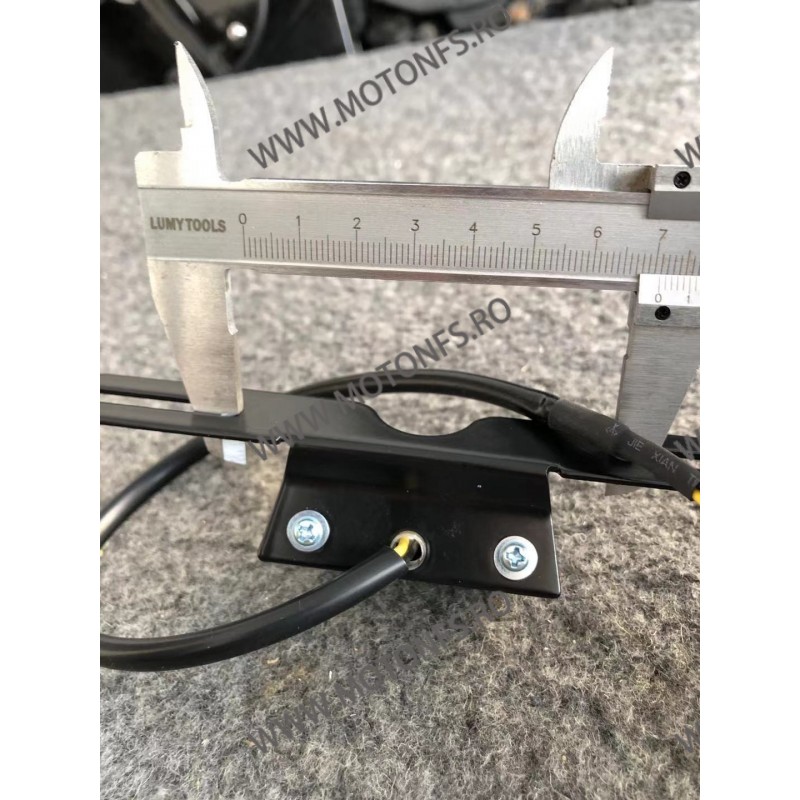 Lumina Suport Numar LED Moto Universal Cafe Racer Chooper Bobber Yamaha ...