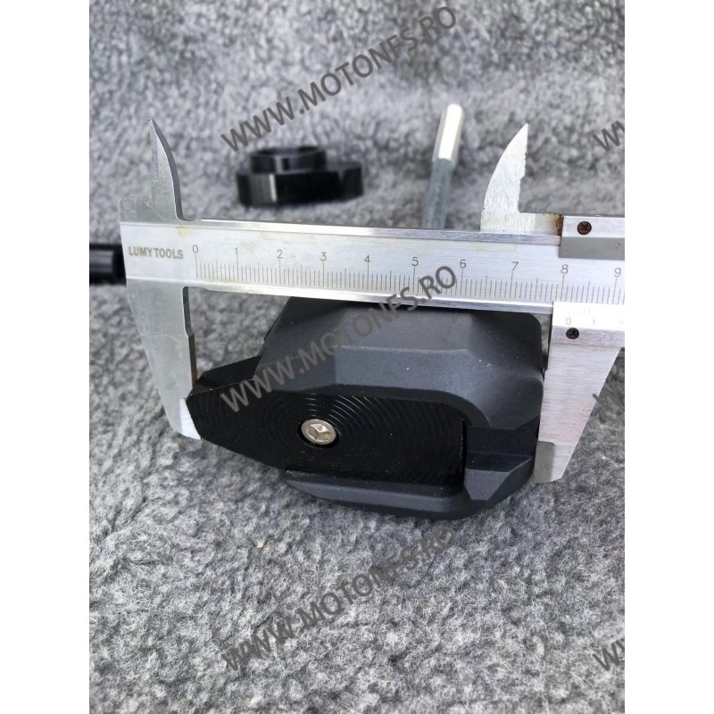 2Buc Crash Pad-uri Frame Slideres Universal Honda Yamaha Suzuki ...
