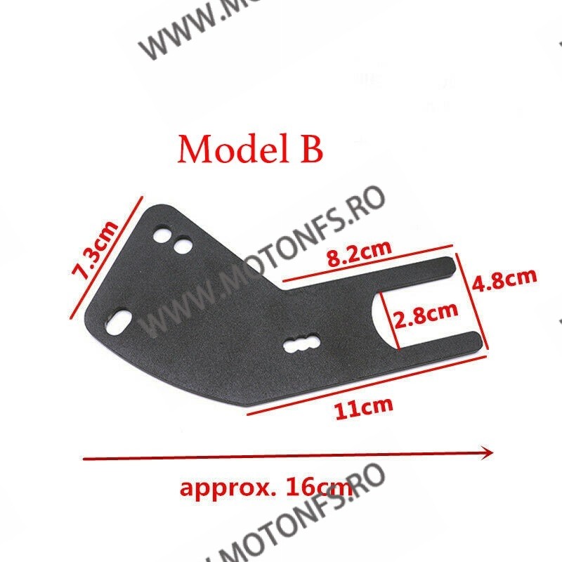 Aparatoare Noroi Model B Aripa Spate Universale MT-07 MT-09 14-16 Z650 ...