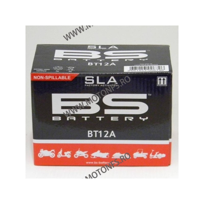 BT12A-BS Baterie fara intretinere BS-BATTERY (YT12A-BS)