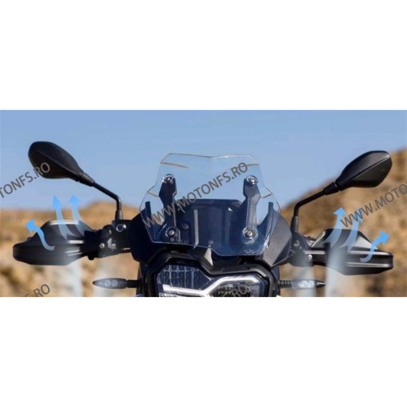 Set 2 Buc Handguards Brush Guard Protectie pentru manete / maini ...