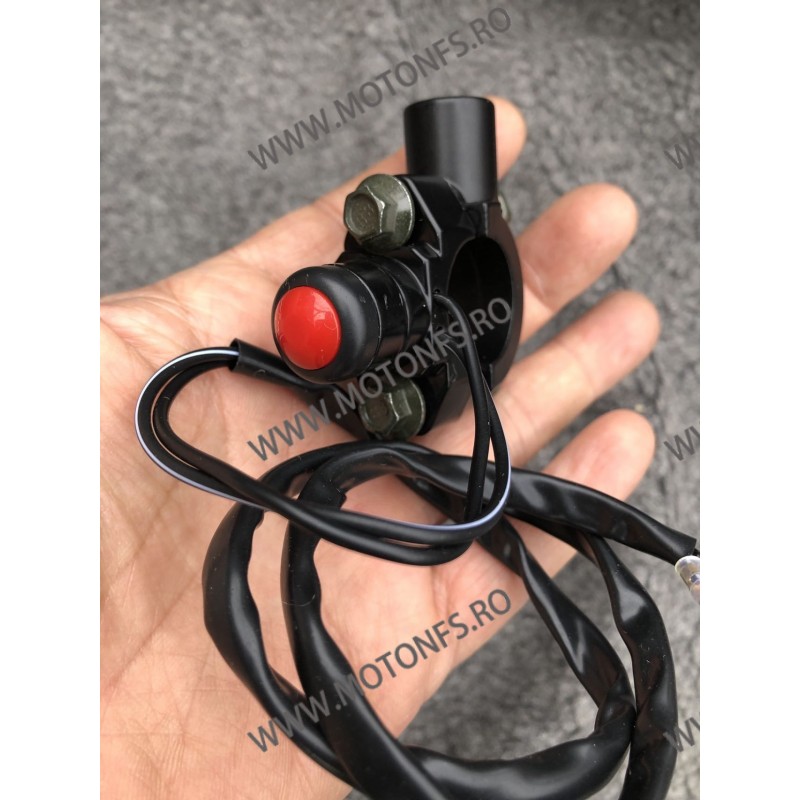 22mm Filet M10 Suport Adaptoare Cu Buton On/Off oglinda honda yamaha ...