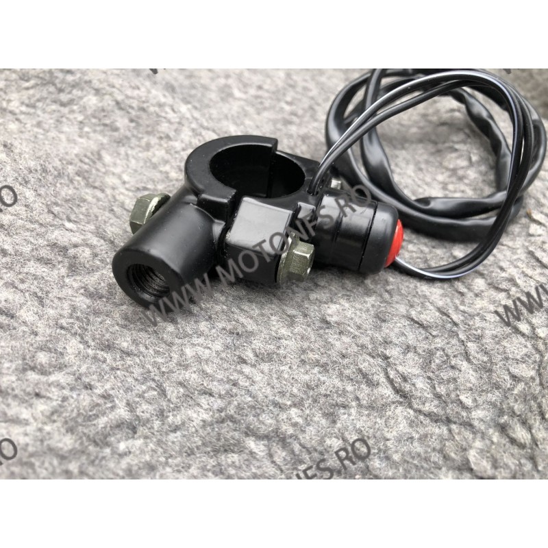 22mm Filet M10 Suport Adaptoare Cu Buton On/Off oglinda honda yamaha ...