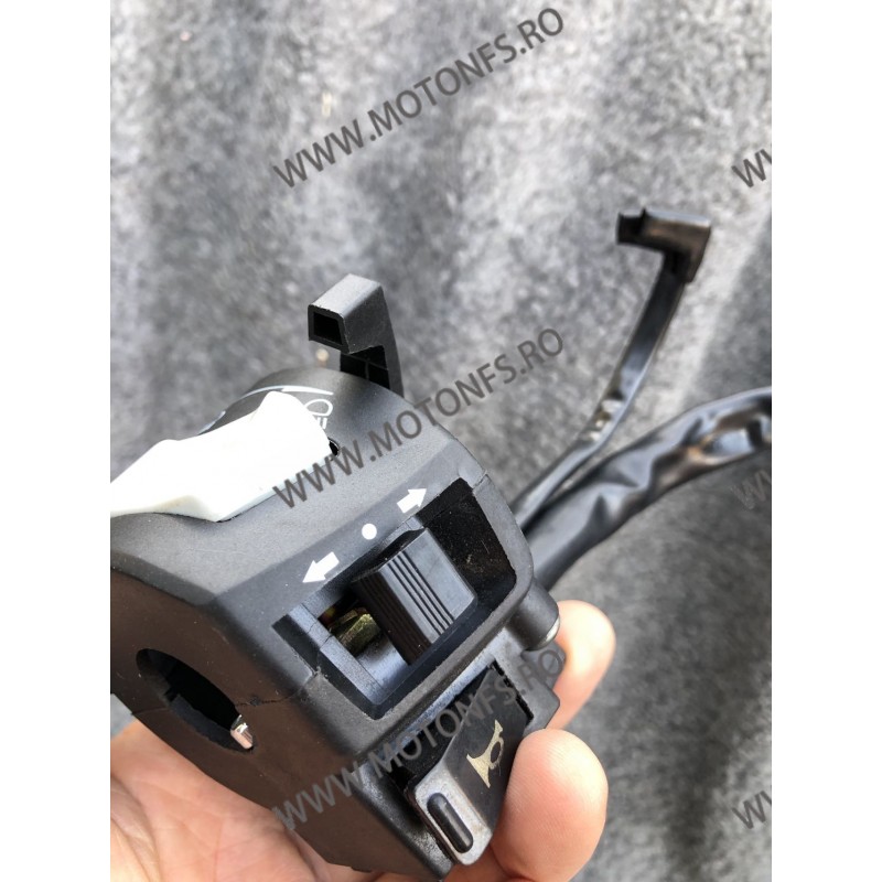 Comenzi Ghidon 2 Buc 22mm Cu Soc Manual Bloc Lumini Moto ATV Cafe Racer