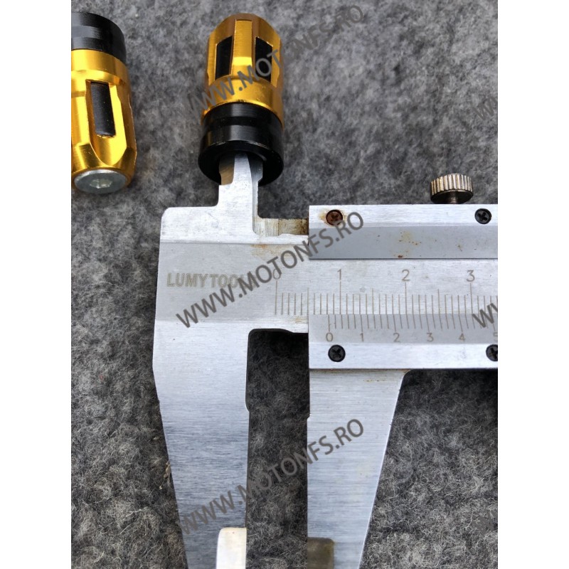 Set 2 capace ventil valva roti jante auto moto Air Valve Cap Auriu ...