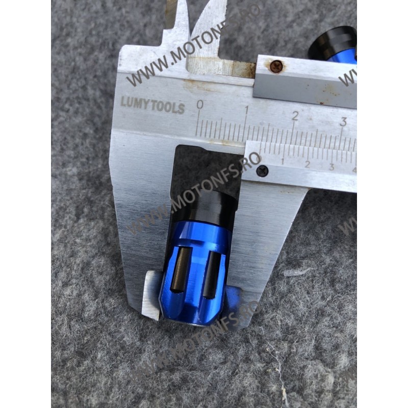 Set 2 capace ventil valva roti jante auto moto Air Valve Cap Albastru ...