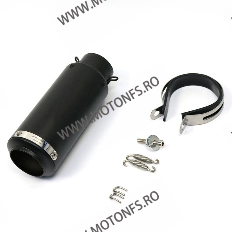 Toba Universala Moto Evacuare Racing Negru Cod TO-M03