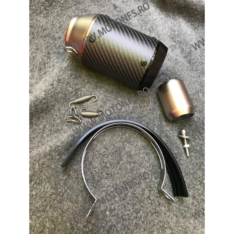 Toba / Tobe 160mm Evacuare Moto Replica Austin Racing Cu Adaptor 38mm ...