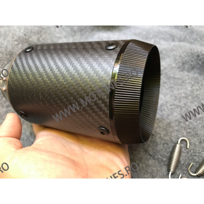 Toba / Tobe 160mm Evacuare Moto Replica Austin Racing Cu Adaptor 38mm ...