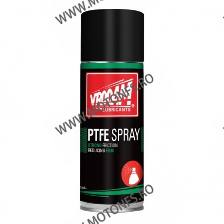 VROOAM - Spray PTFE [Teflon] Spray - 400ml [Reduces wear and friction]