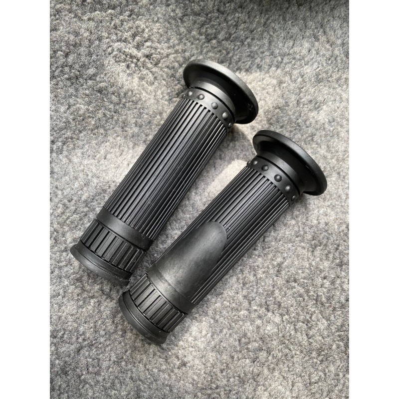 Set 2 Mansoane 22 mm Negre Universala Chopper Caferacer Dragstyle ...