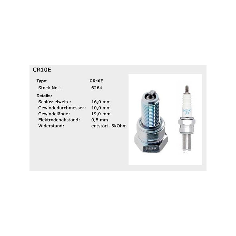 NGK - bujie Standard CR10E