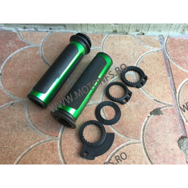 Set 2 Mansoane Moto universale Verde MCTH3